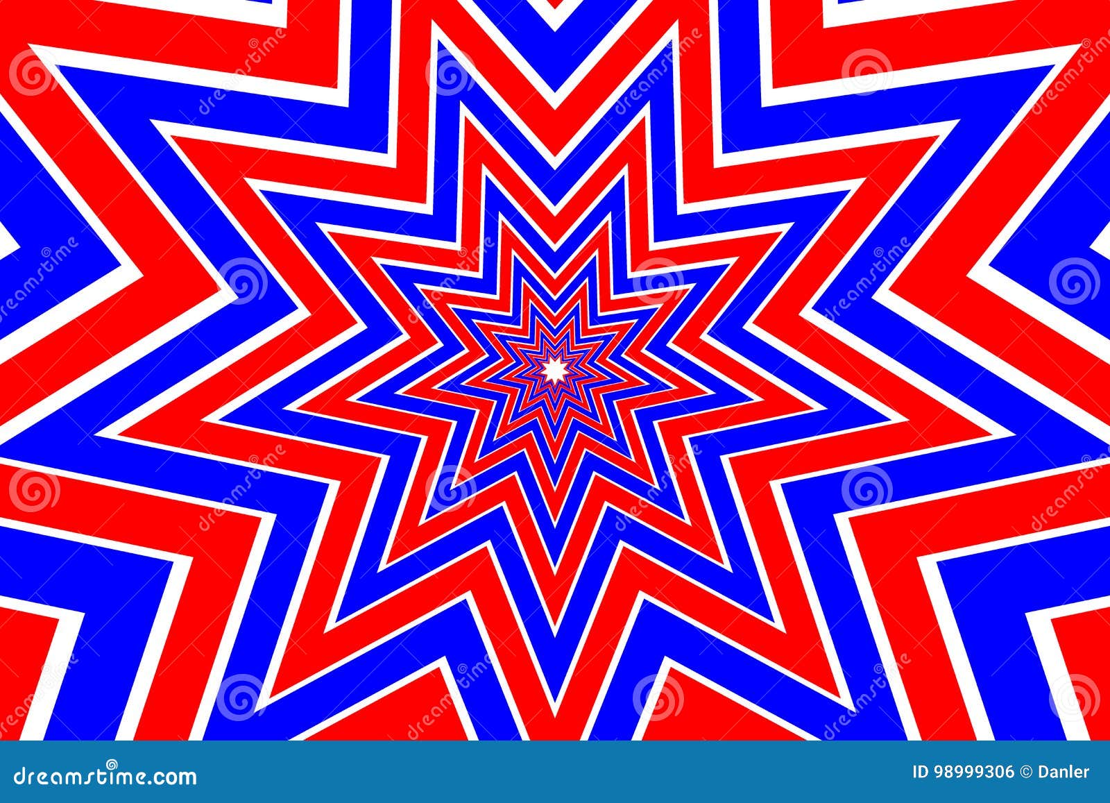 Nine Pointed Star Colorful Abstract Vector Background Stock Vector ...