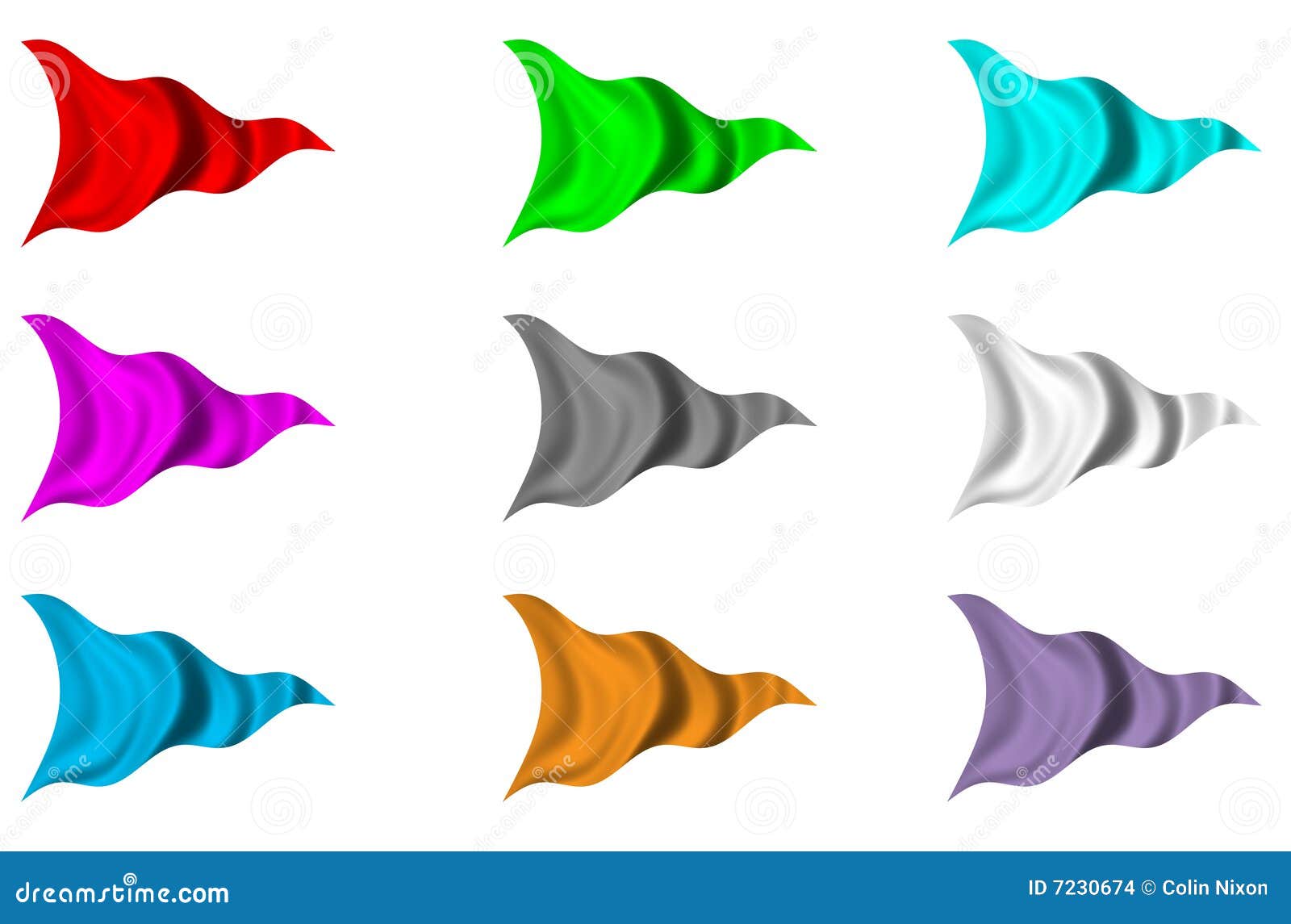 Flags Billowing Stock Illustrations – 44 Flags Billowing Stock ...