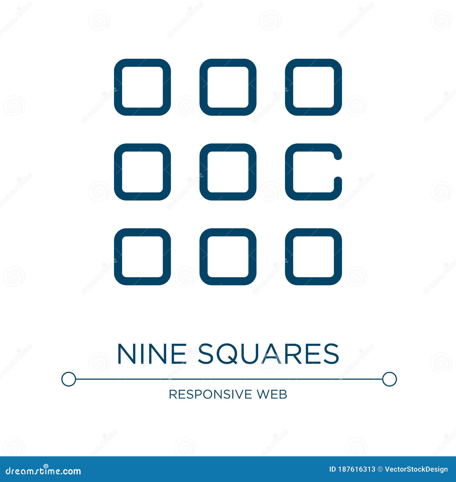 Outline Map Of The Nine Regions Of England Cartoon Vector ...