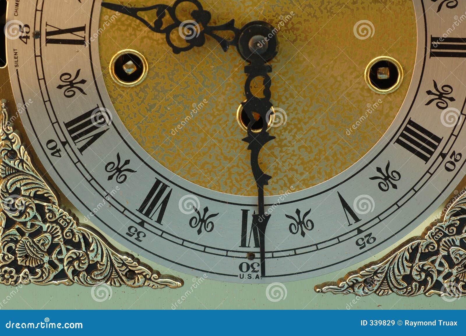 Nine Thirty stock image. Image of roman, clock, hands, nine - 339829