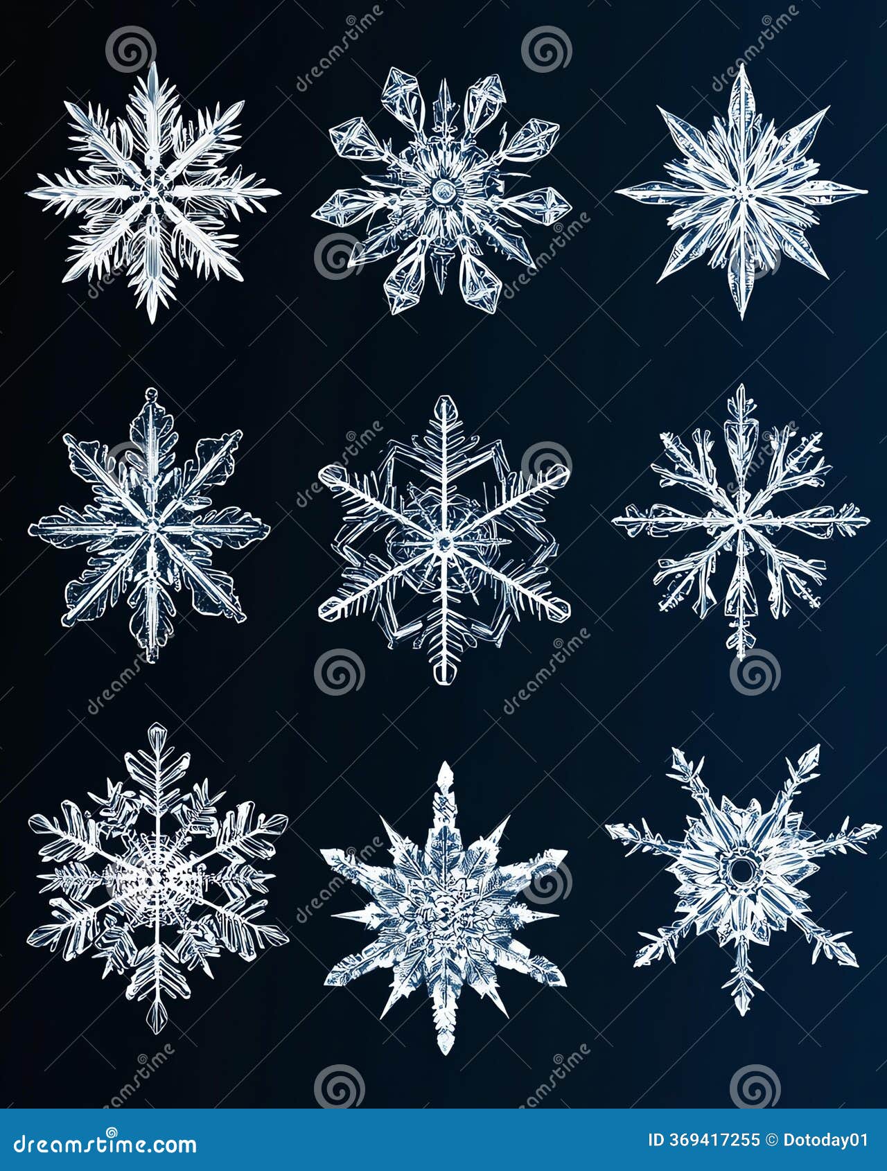 Nine Unique Question Mark Eps Vector Illustration On White Background ...