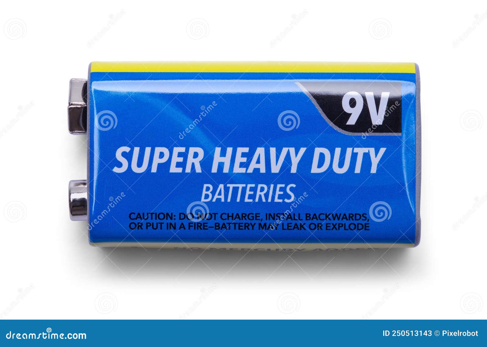 Nine Volt Battery stock image. Image of alkaline, volt - 250513143