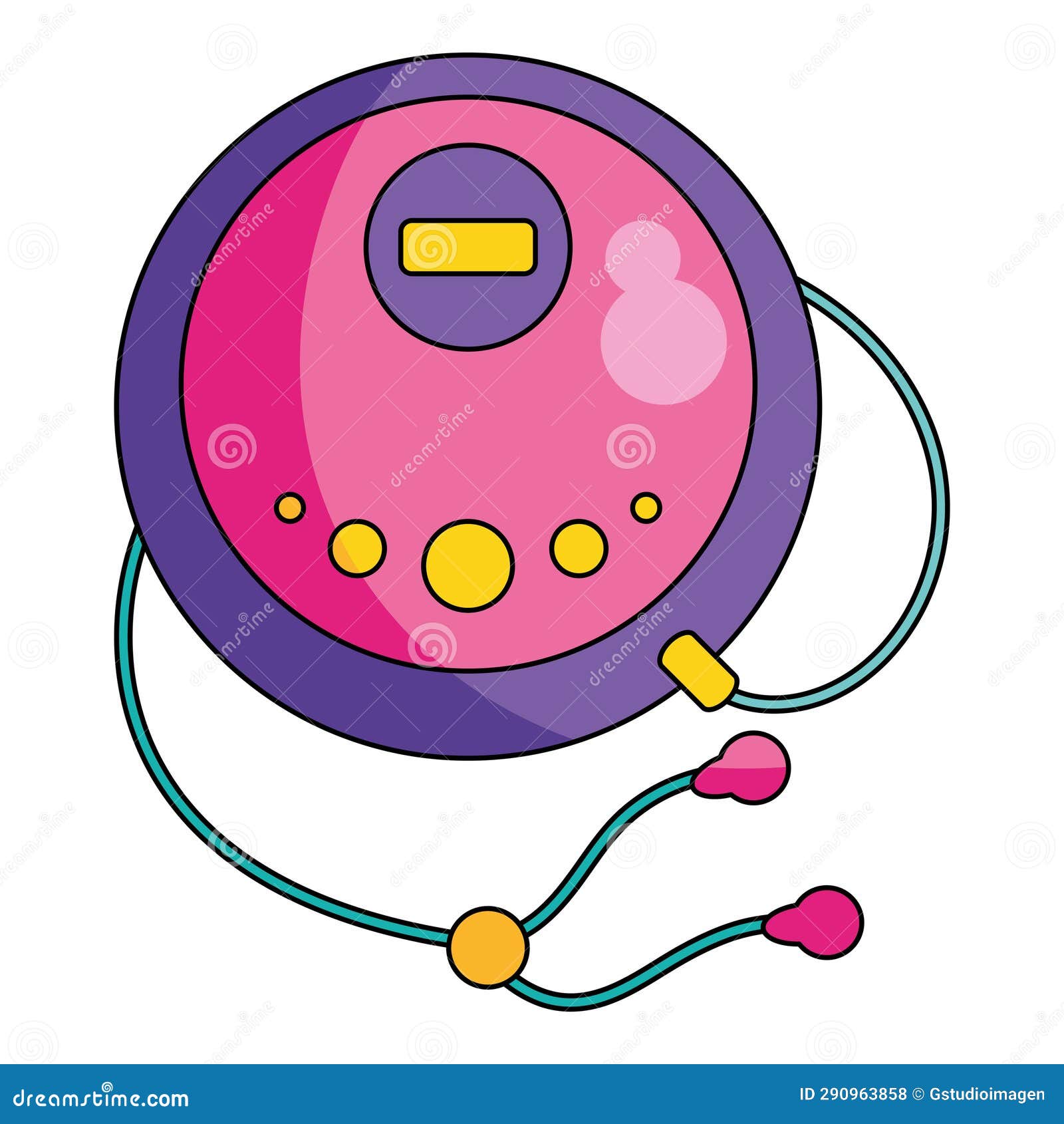 Walkman Vector | CartoonDealer.com #243285170