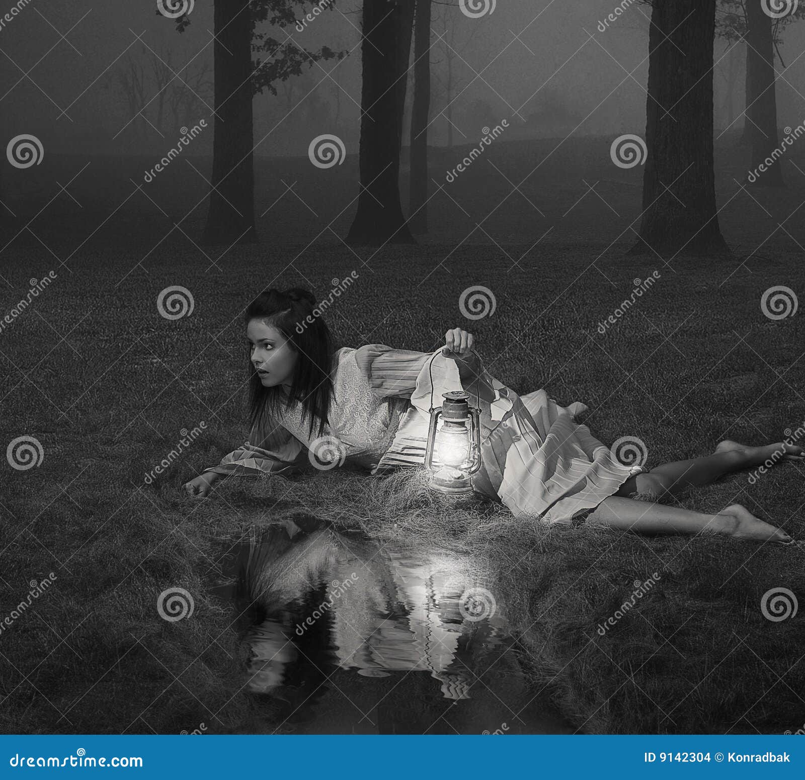 Ninfa foto de archivo. Imagen de mito, alineada, lujo - 9142304