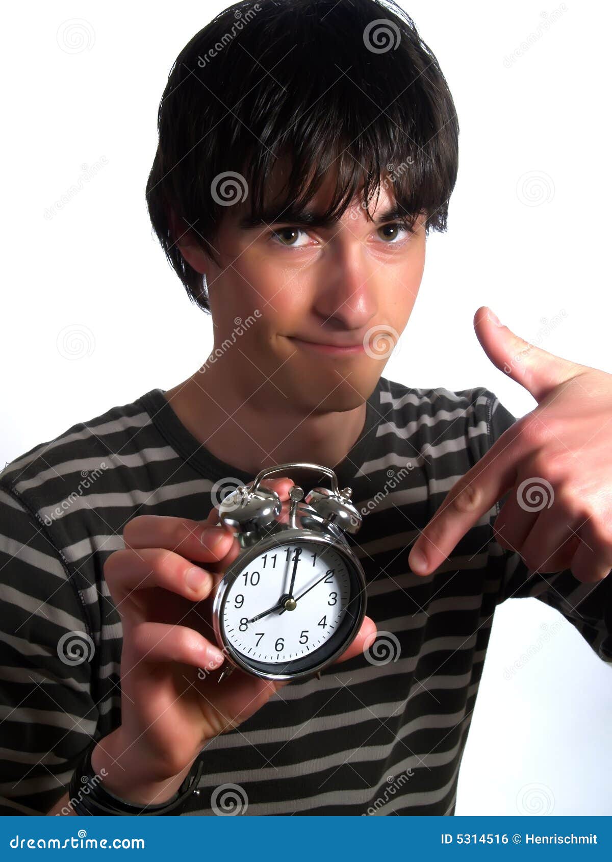 Ninguna tardanza foto de archivo. Imagen de sonriente - 5314516