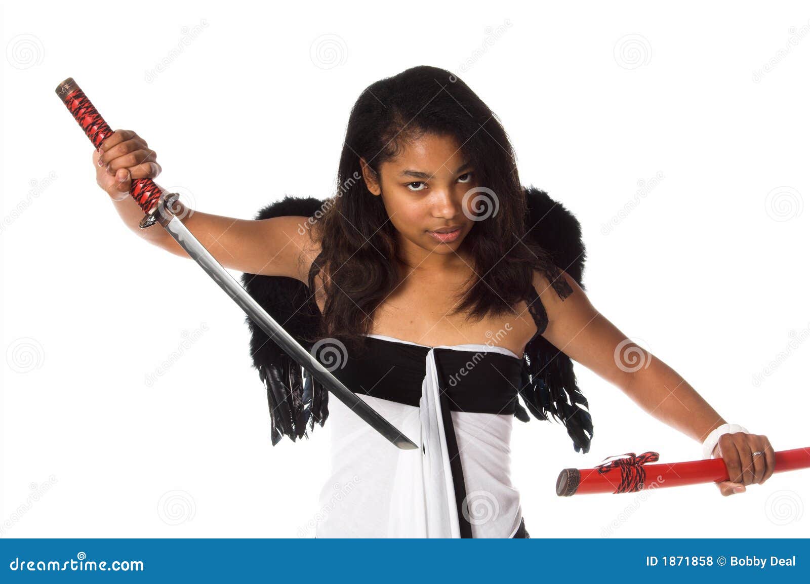 Ninja Angel stock photo. Image of samurai, american, angel - 1871858