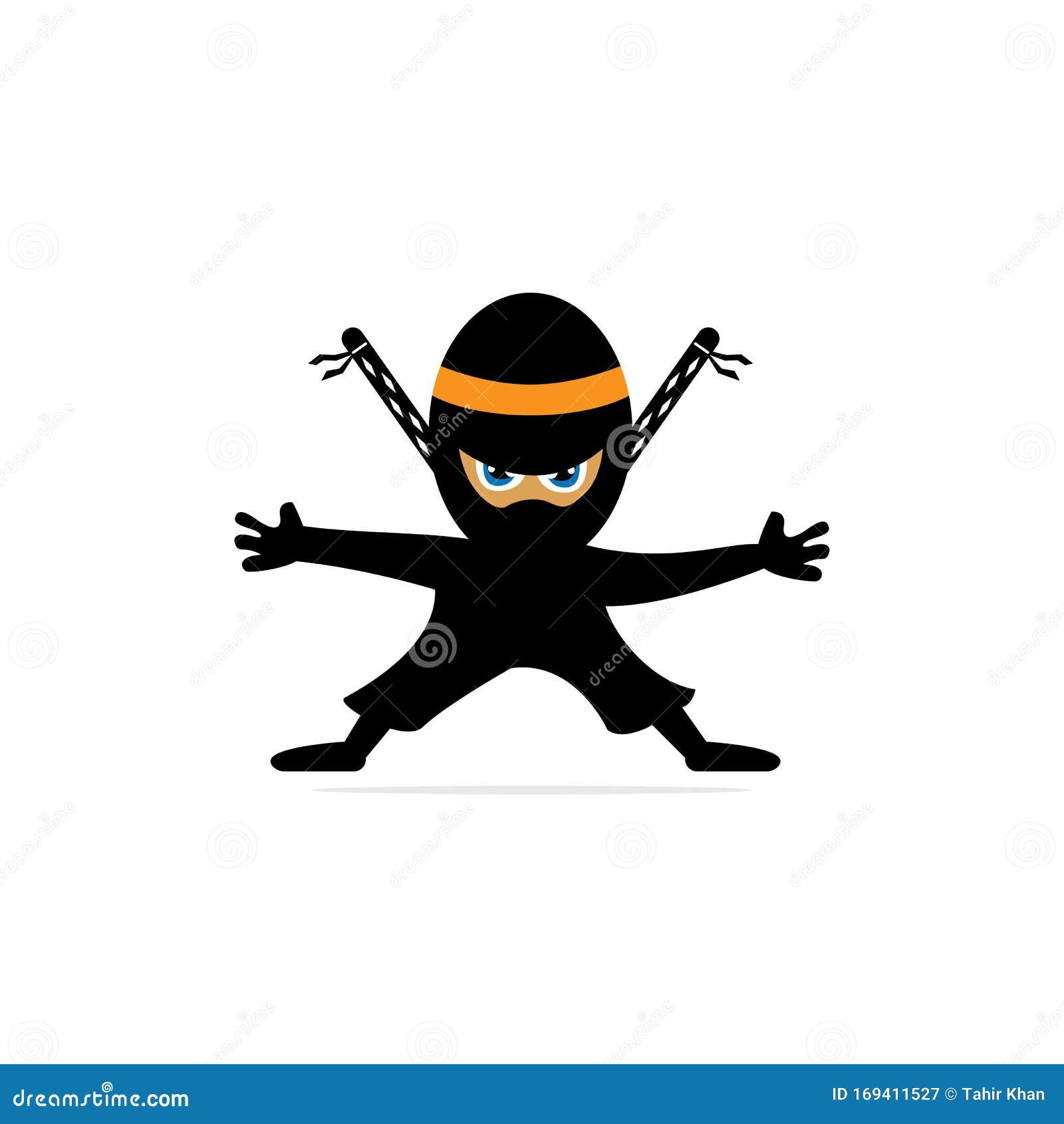 Ninja Character Design. Royalty-Free Stock Photo | CartoonDealer.com ...