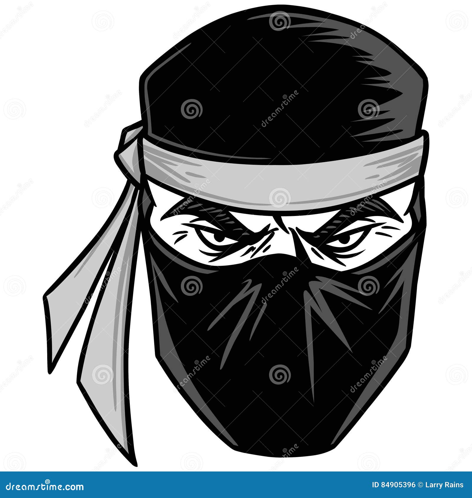 Ninja Illustration stock vector. Illustration of culture - 84905396