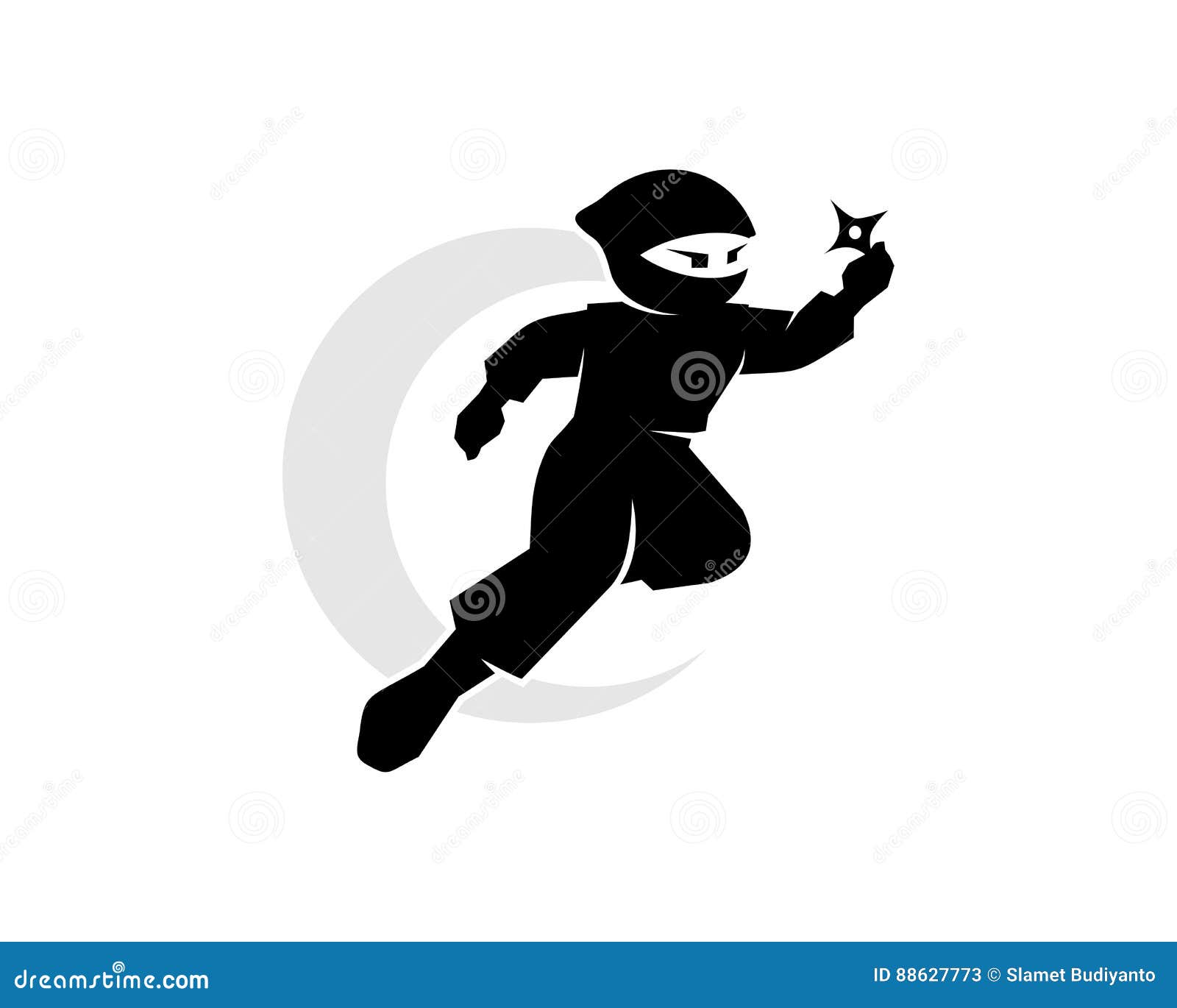 NINja Jpg Image With Svg Vector Cut File For Cricut And Silhouette ...
