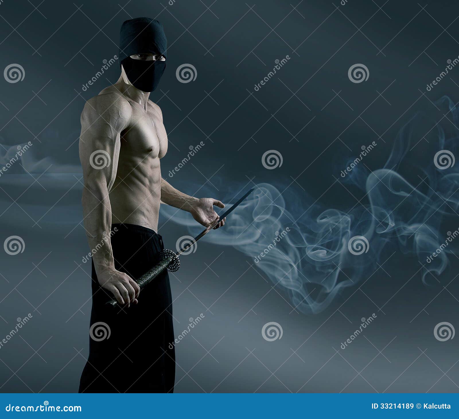 Ninja Pull Out the Katana Sword Stock Image - Image of japan, adult ...