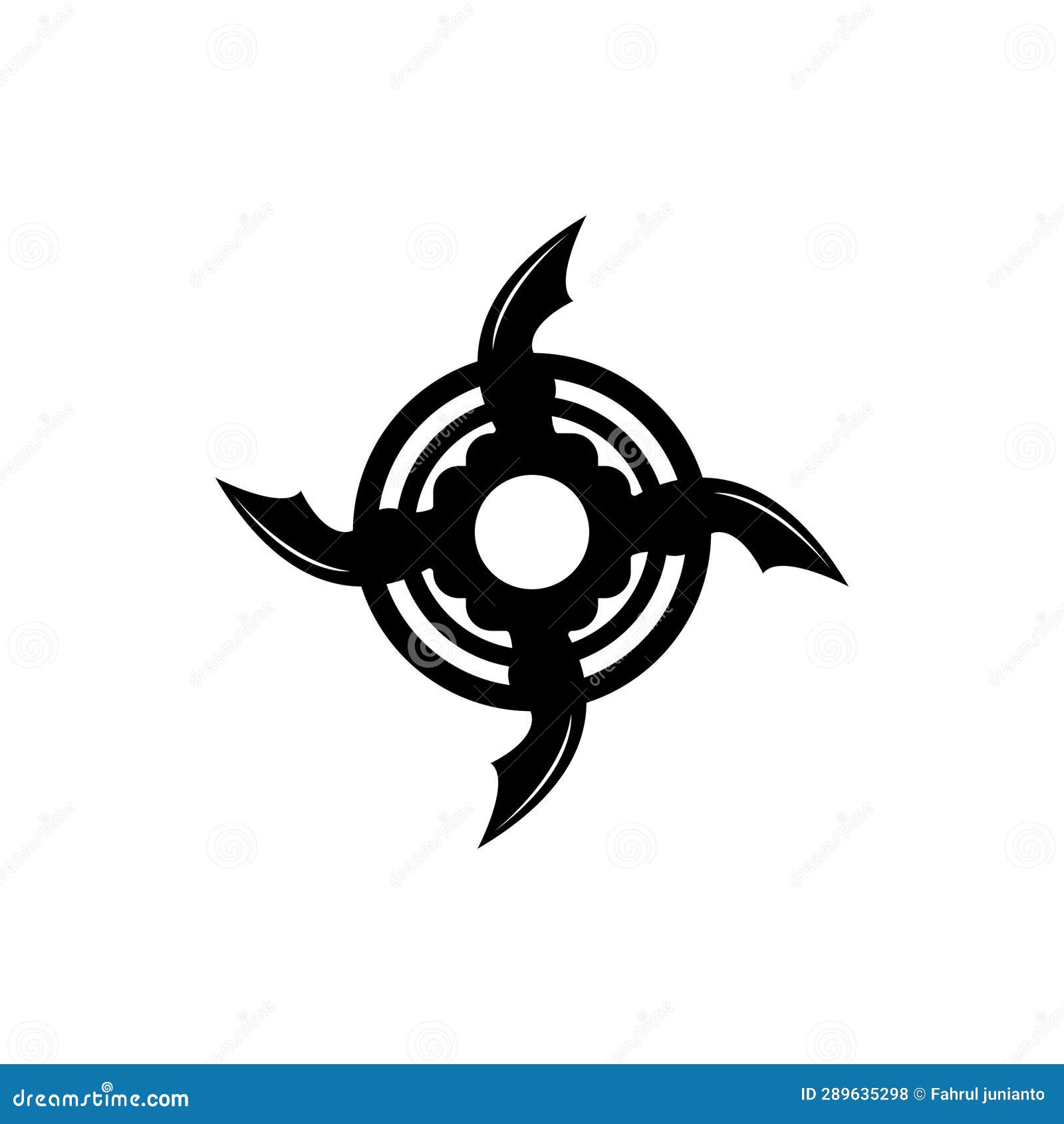 Shuriken Logo Design Vector Template, Assassin Logo Concept, Icon ...