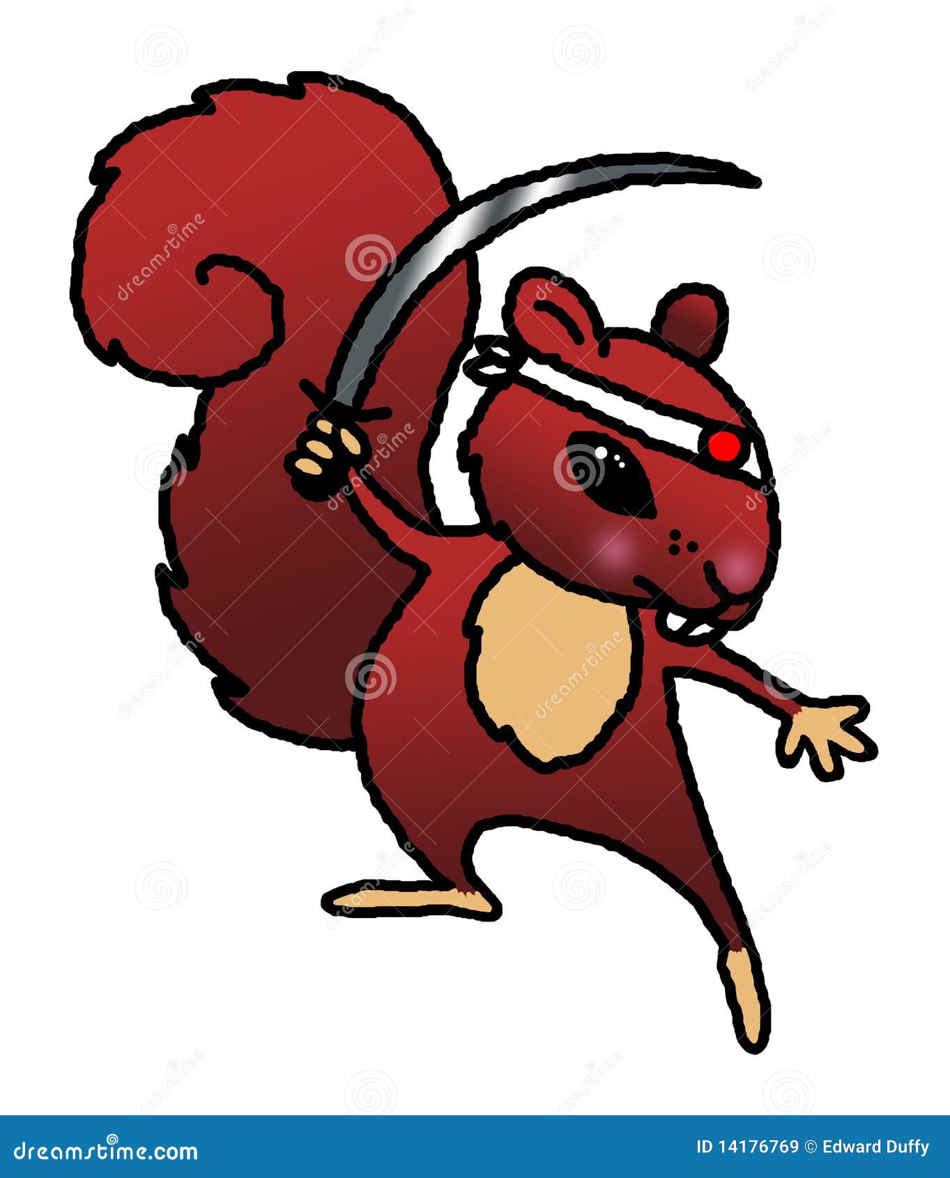 Ninja Squirrel Patch