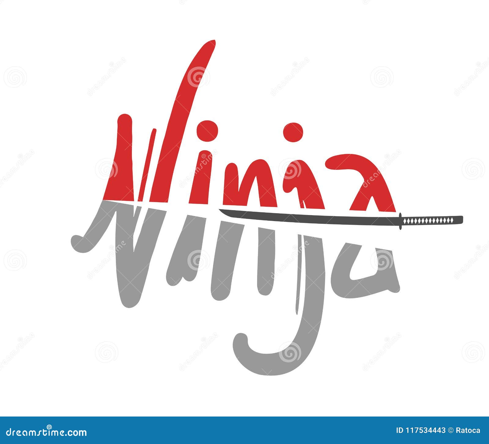 Ninja symbol stock vector. Illustration of dark, isolated - 117534443