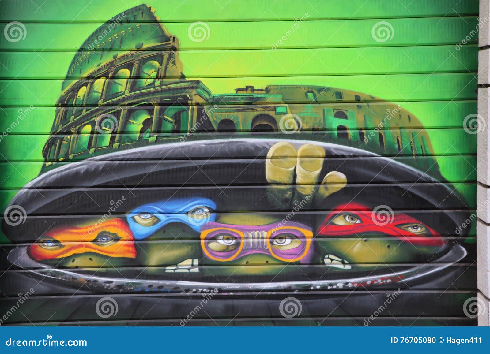 Ninja Turtles Graffiti