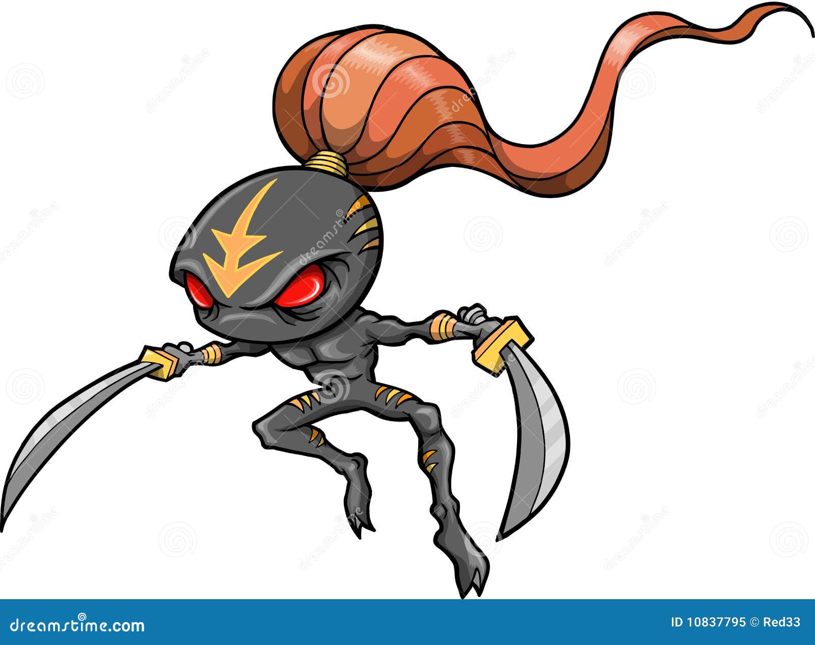 Ninja Vector. Animated Character Creation Set. | CartoonDealer.com ...