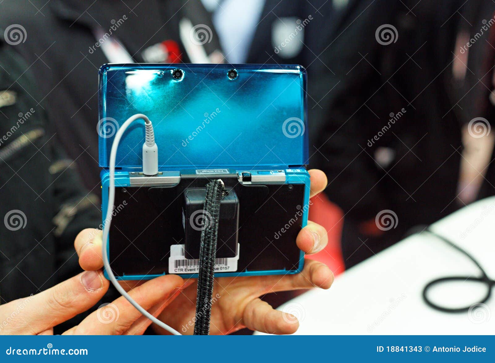 Nintendo 3ds 3d cameras editorial stock photo. Image of recreation ...