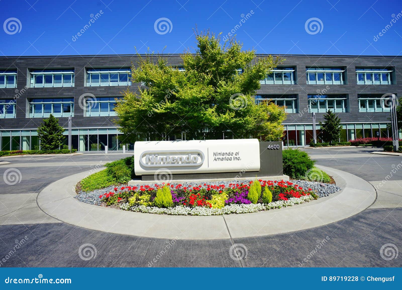 Nintendo building editorial stock photo. Image of economy - 89719228