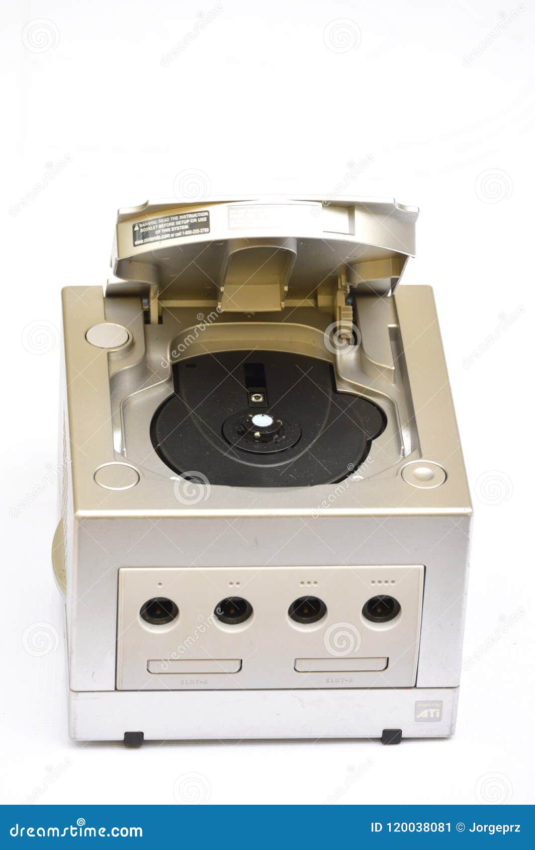 Nintendo Game Cube Console. Video Playing Device Editorial Photo ...