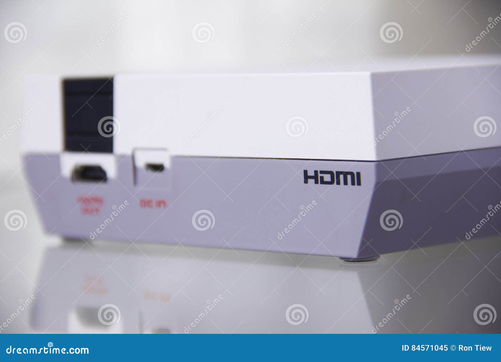 Nintendo NES Classic Edition with Reflection Editorial Image - Image of ...