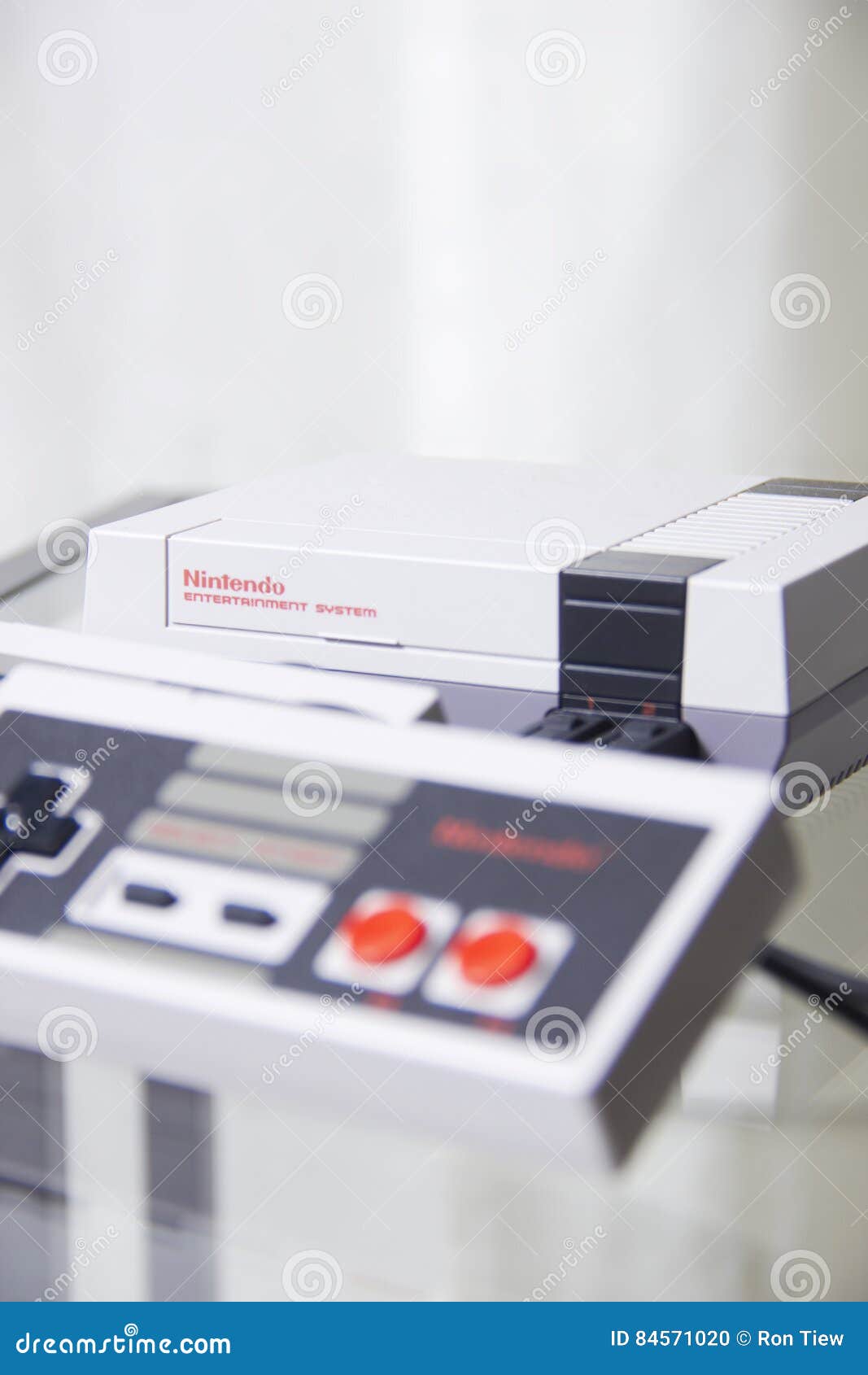 Nintendo NES Classic Edition with Reflection Editorial Image - Image of ...