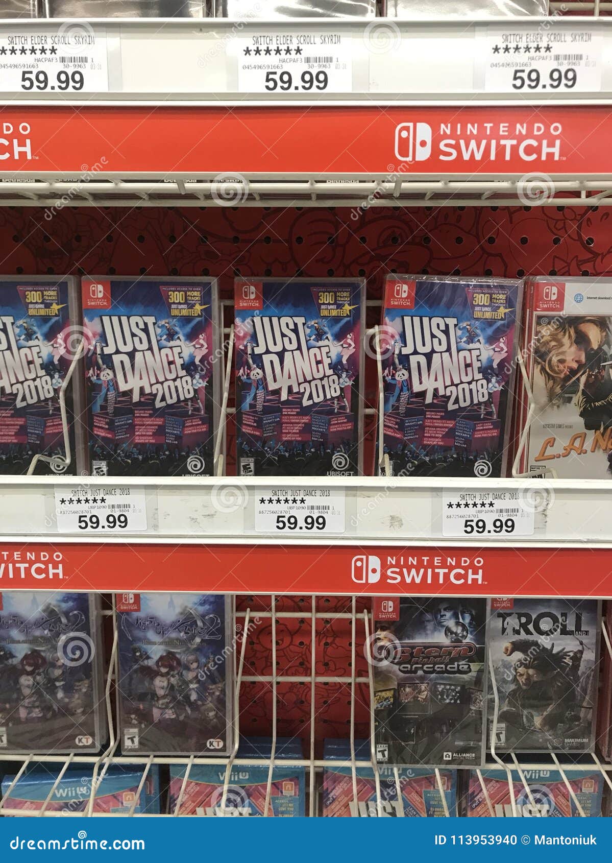 Nintendo switch editorial image. Image of nintendo, games - 113953940