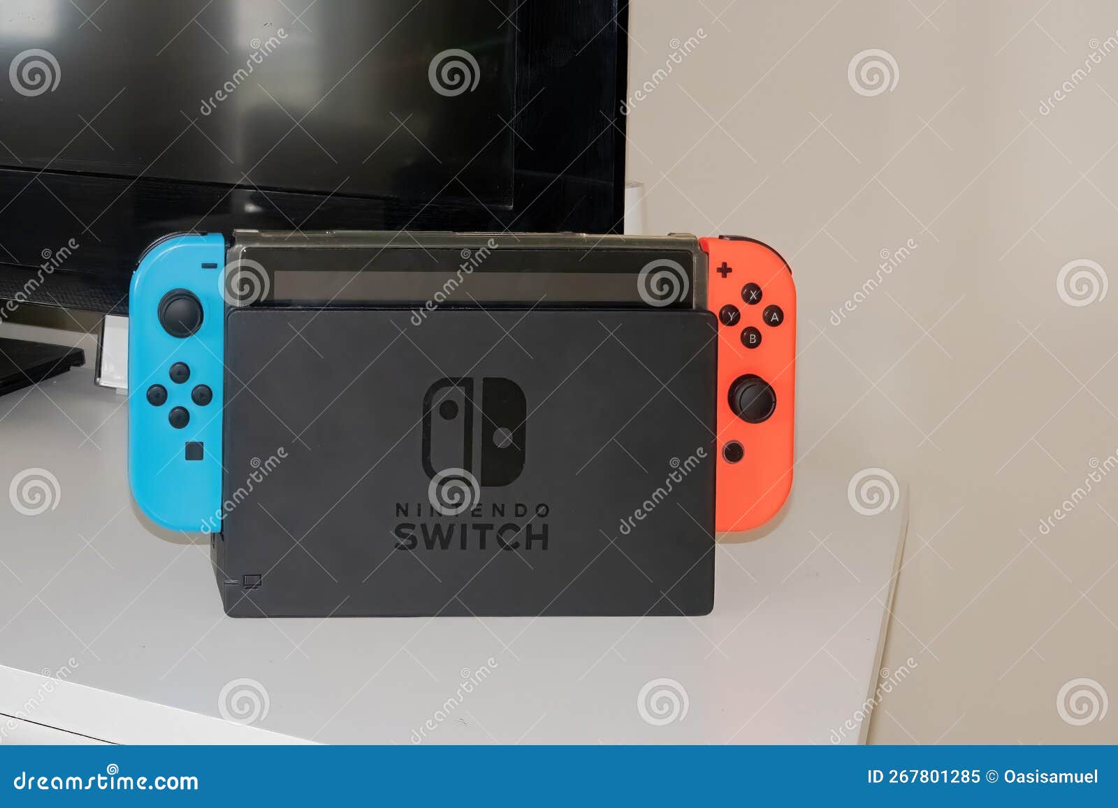 A Nintendo Switch a Hybrid Video Game Console Developed by Nintendo ...