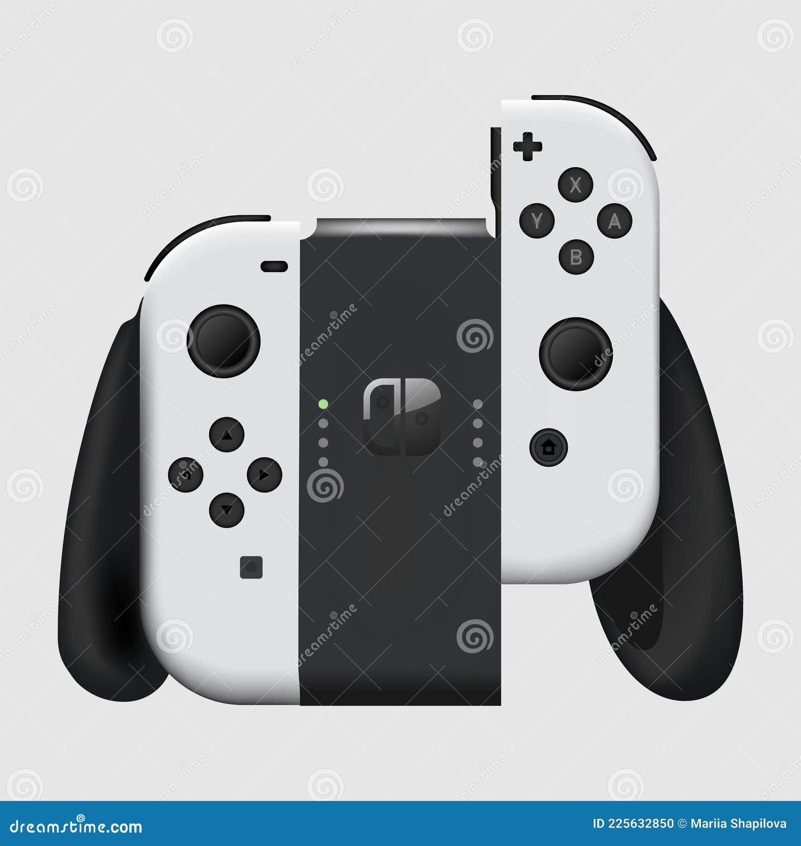 Nintendo Switch Vector Icon On White Background. Flat Vector Nintendo ...