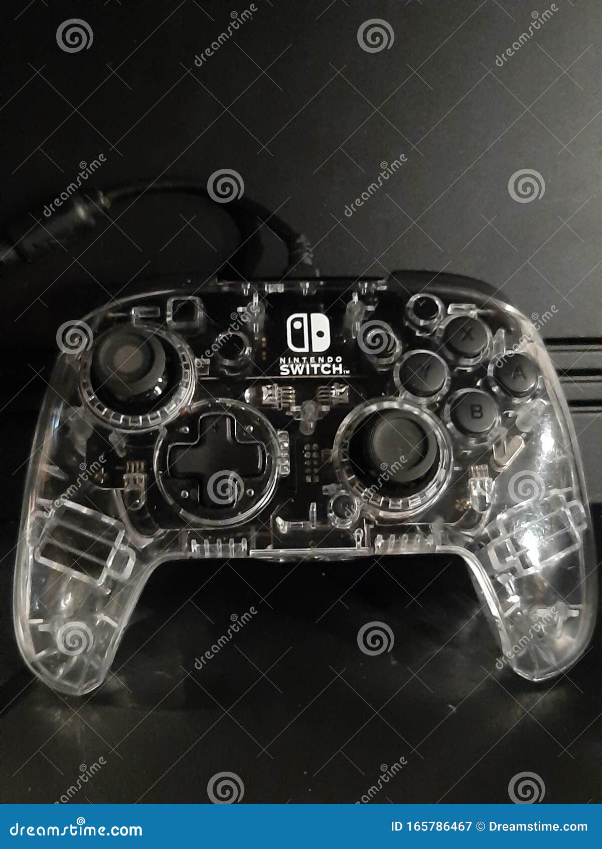 Nintendo Switch Led Wired Controller Editorial Photography - Image of ...