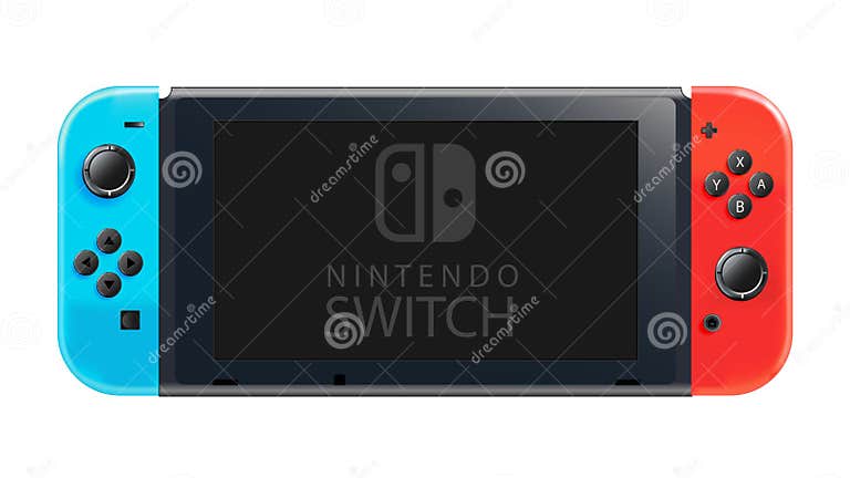 Nintendo Switch Vector editorial stock image. Illustration of legend ...