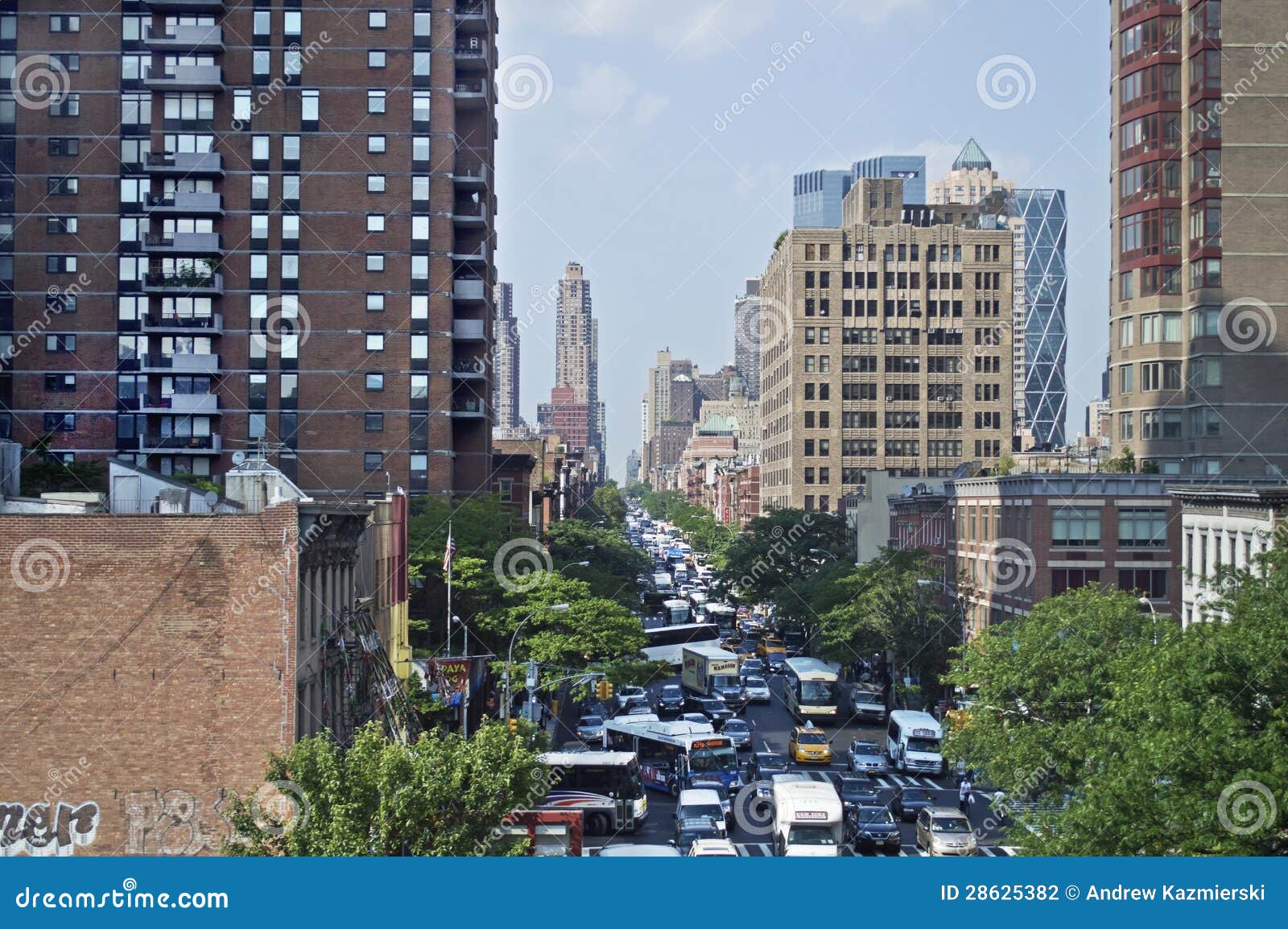 Ninth Ave View editorial photography. Image of architecture - 28625382