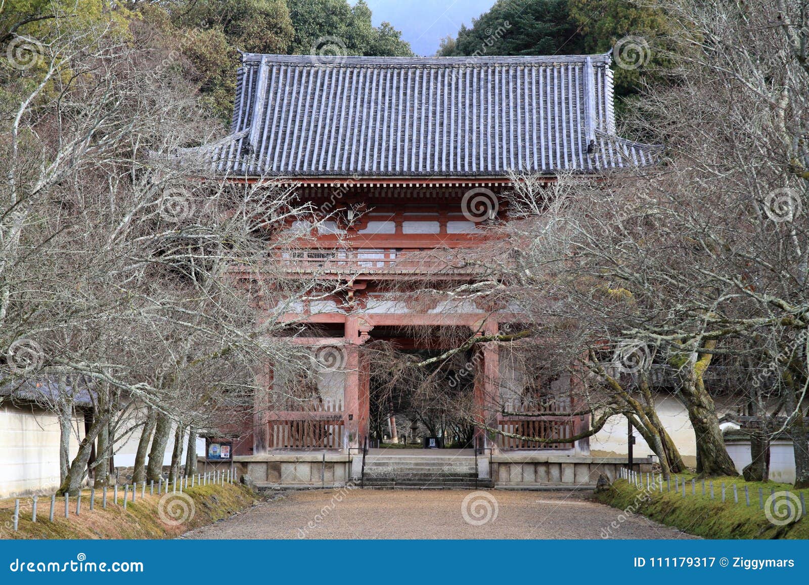 Nio Gate Of Daigo Temple Royalty-Free Stock Image | CartoonDealer.com ...