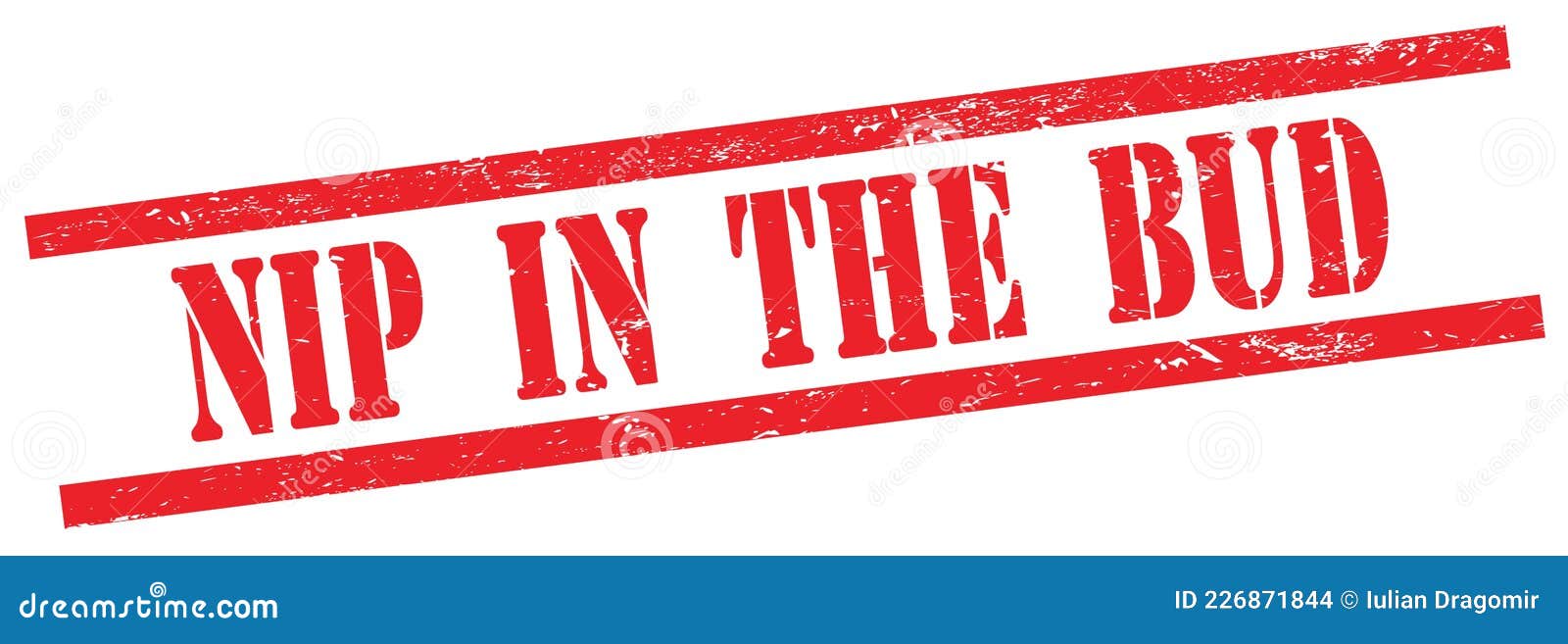 NIP in the BUD Text on Red Grungy Rectangle Stamp Stock Illustration ...