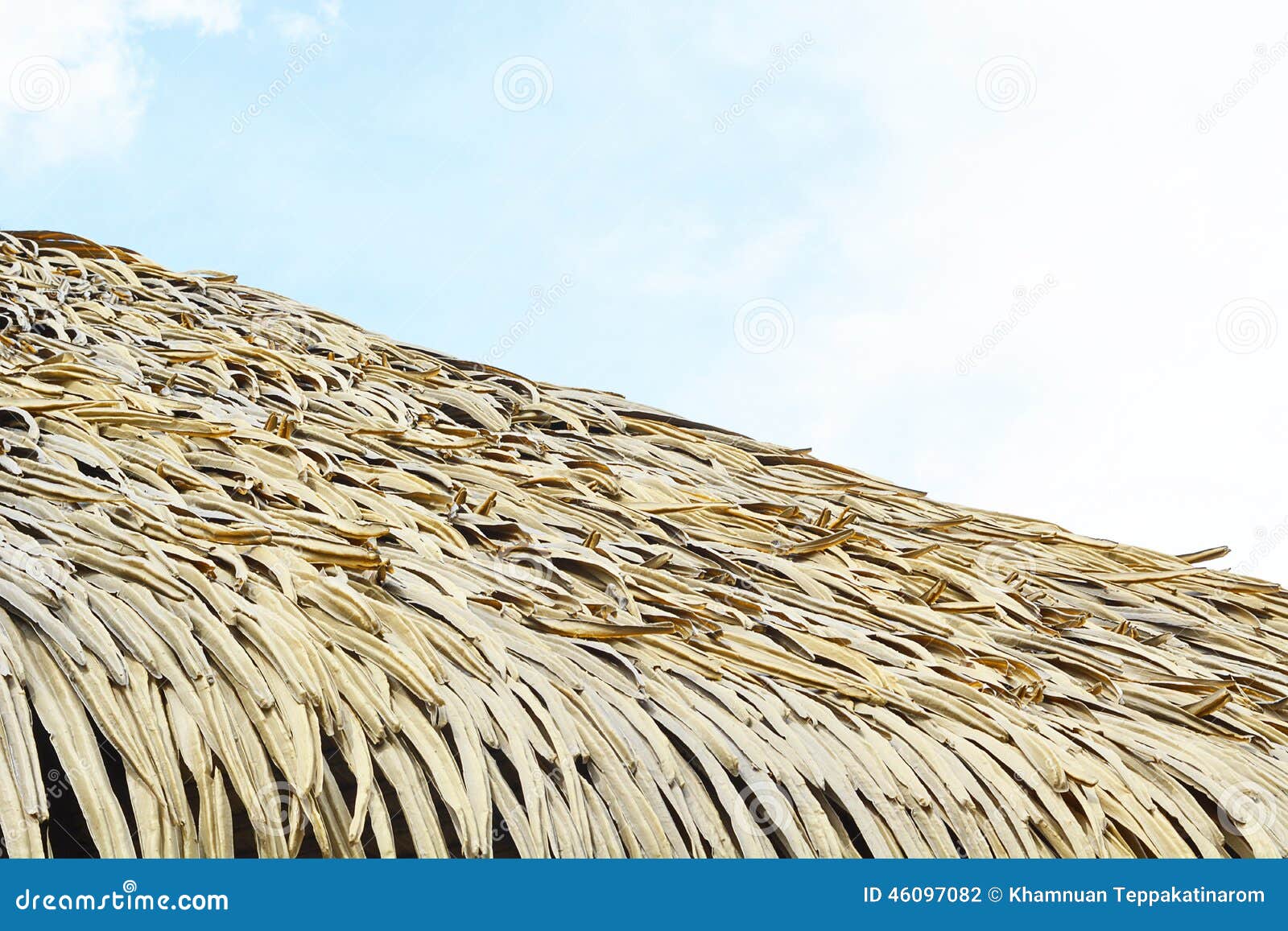 Nipa leaves roof stock photo. Image of gable, heat, design - 46097082