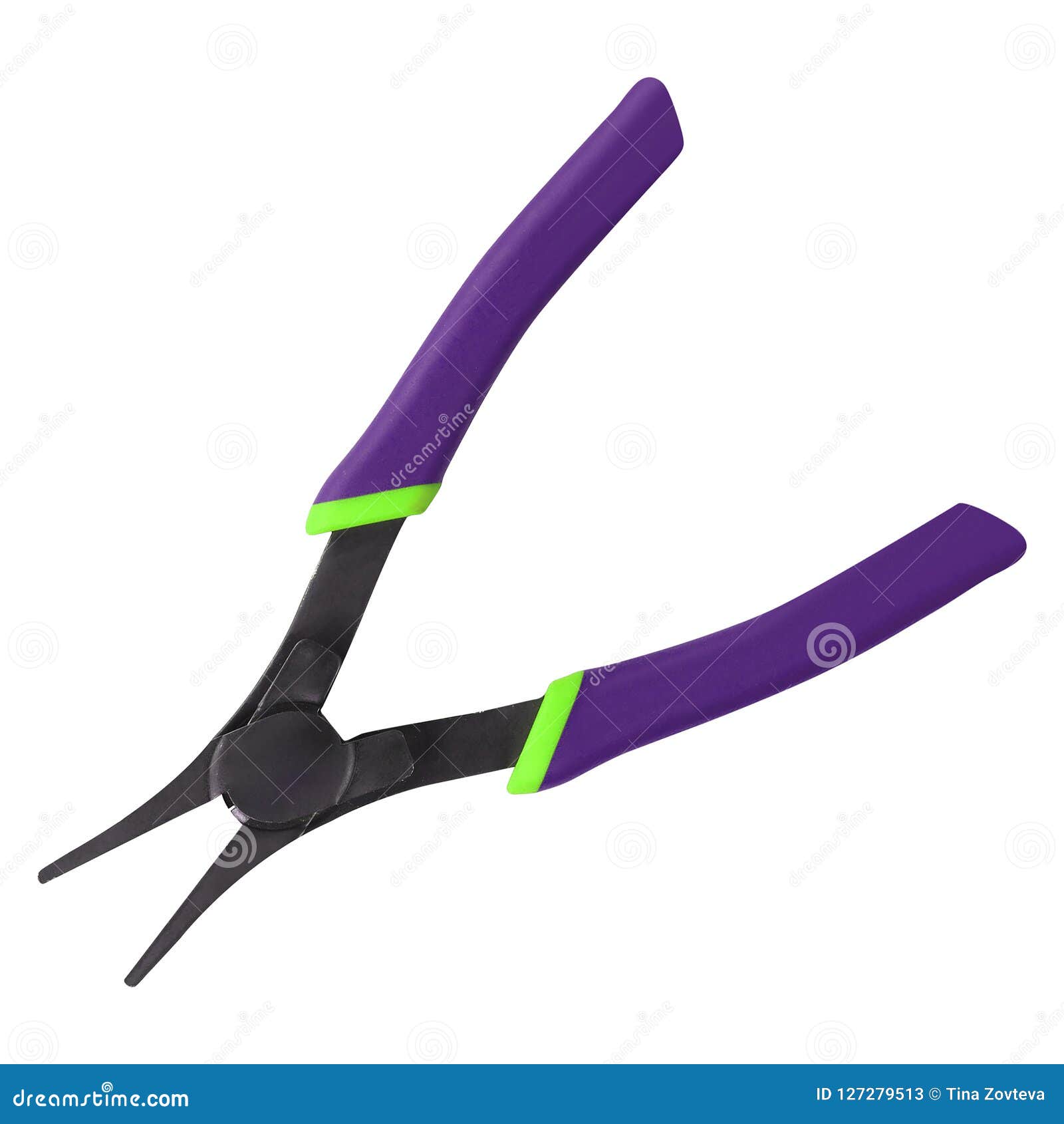 Nipper isolated on a white stock image. Image of instrument - 127279513