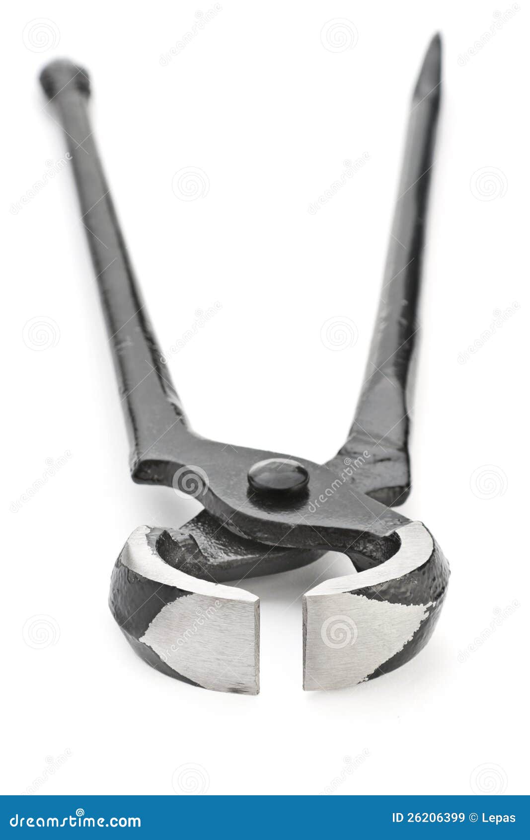 Nippers tool stock image. Image of pincers, industrial - 26206399