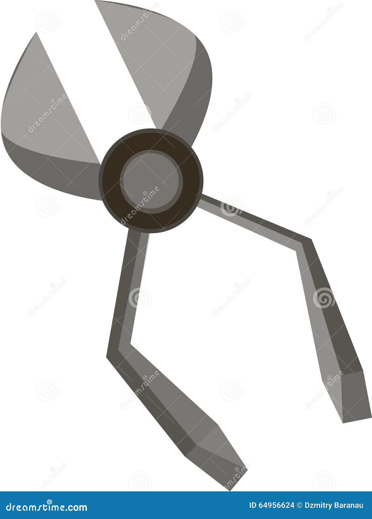 Nippers Tool Metal in Vector Stock Vector - Illustration of equipment ...