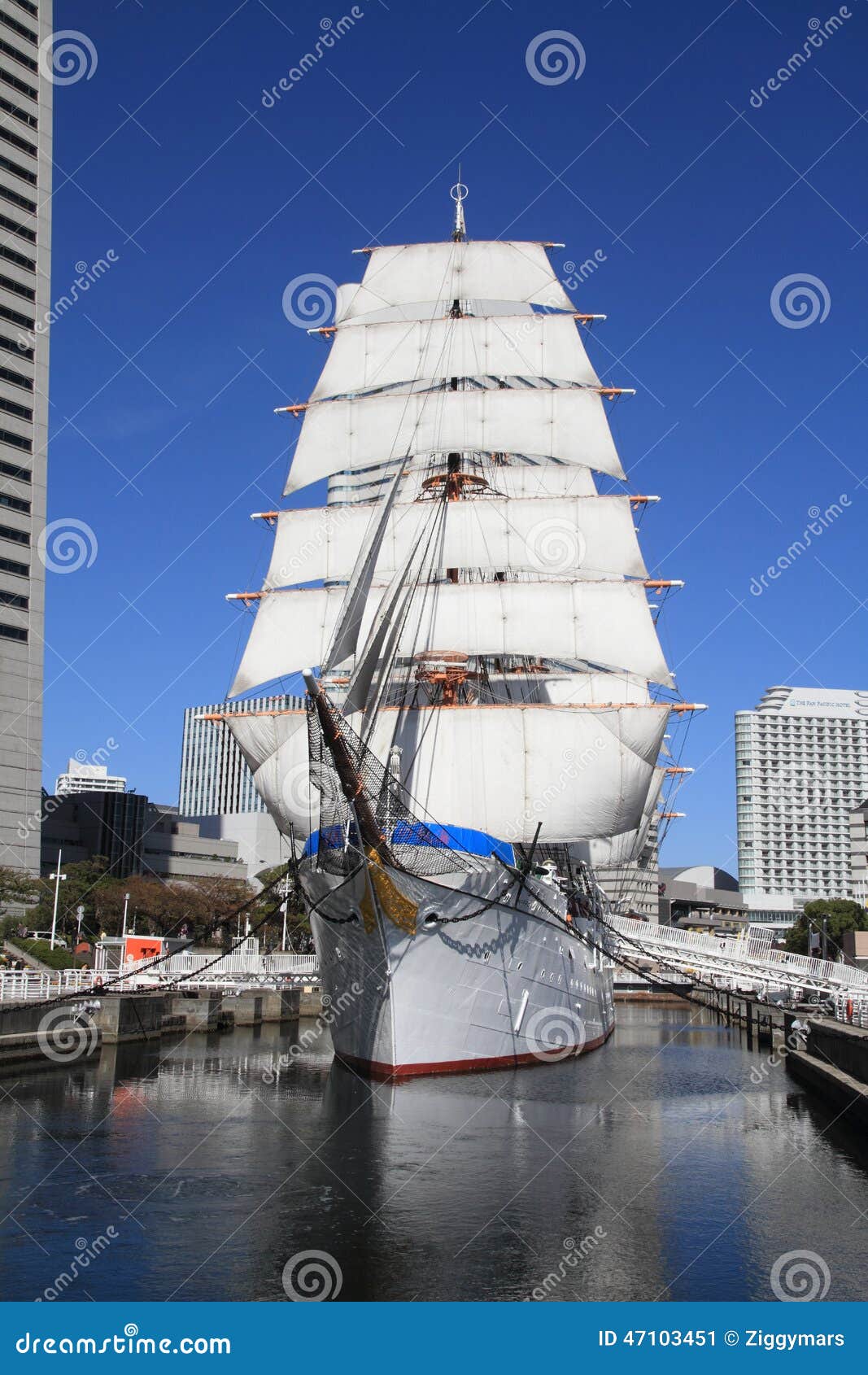 Nippon maru editorial photo. Image of sailing, scenery - 47103451