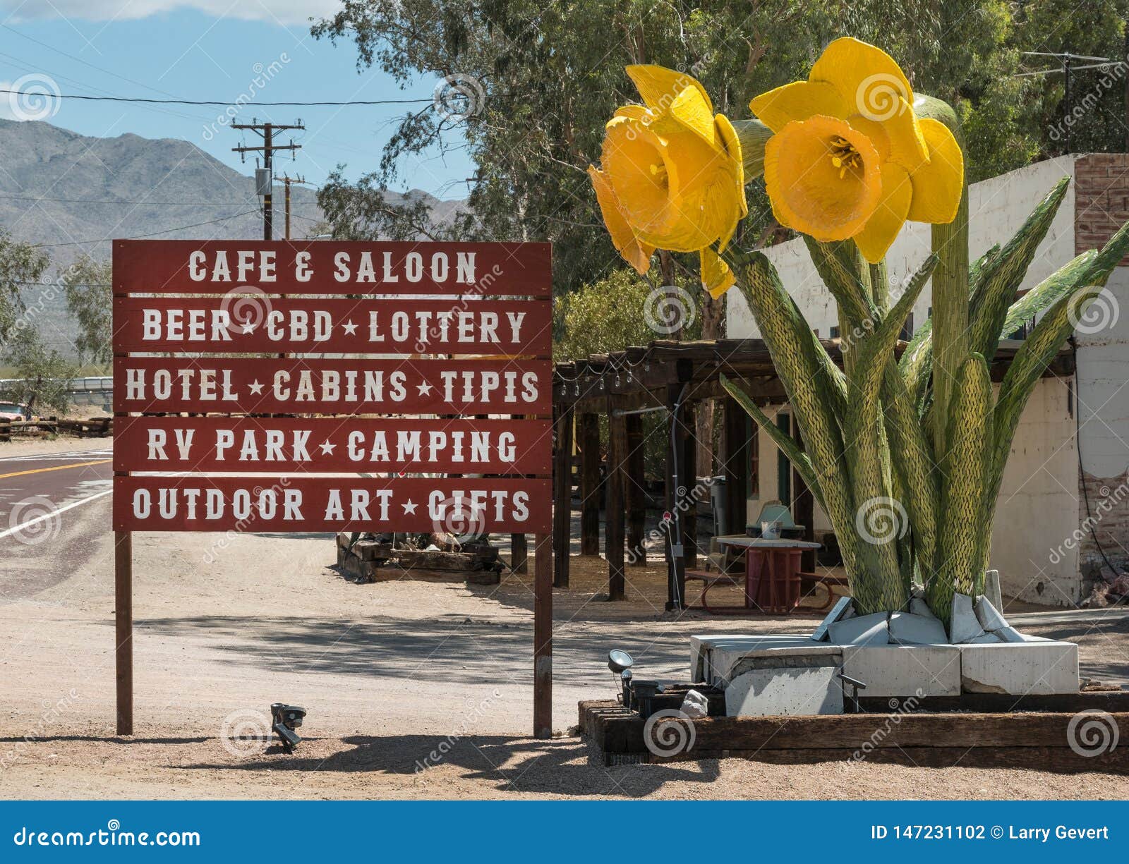 Nipton, California Services and Artwork Editorial Photography - Image ...