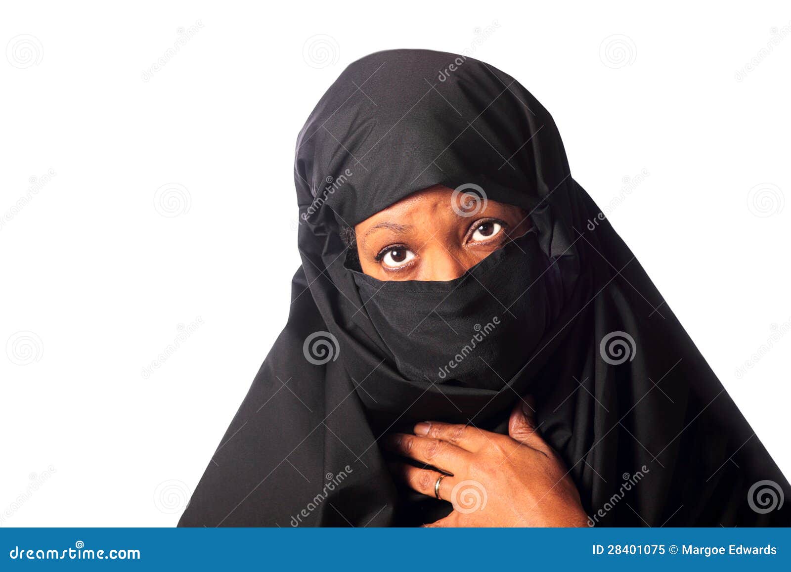 Niqab stock image. Image of american, face, portrait - 28401075