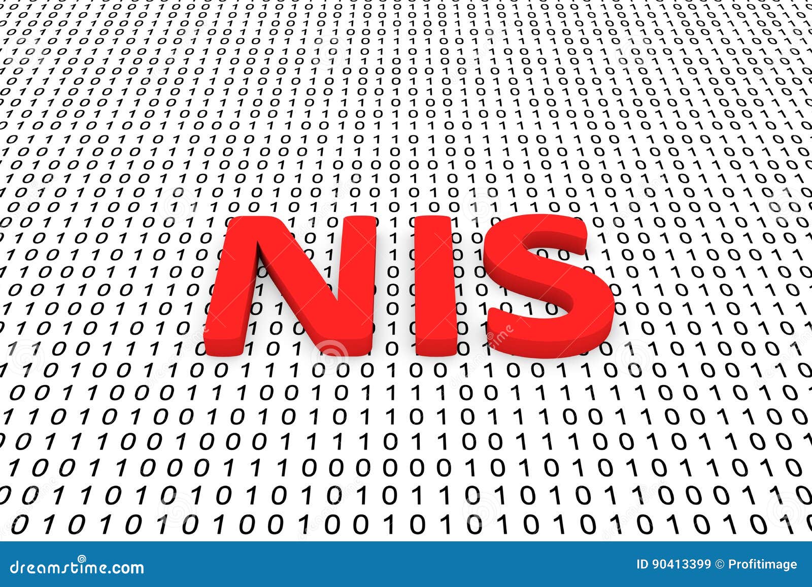 NIS stock illustration. Illustration of data, technology - 90413399