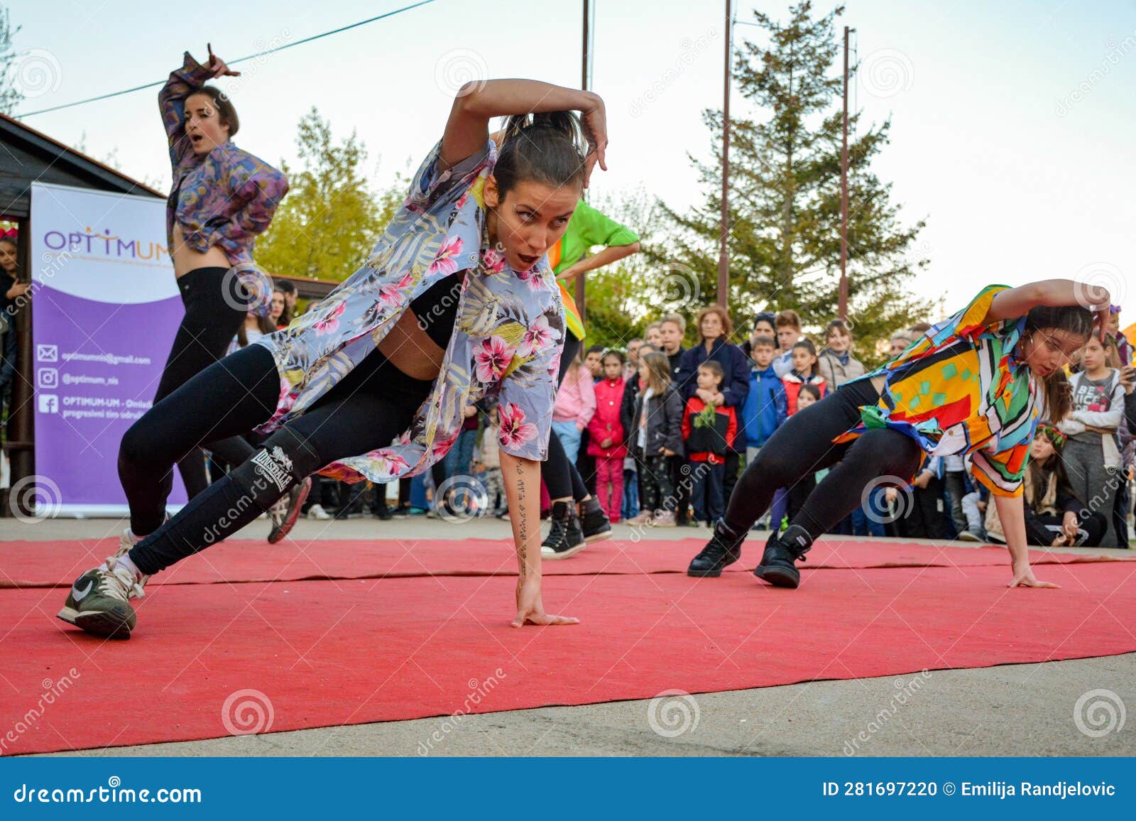 Wild and Colorful Rebellion: Teenage Dancers Set the Stage Alight ...