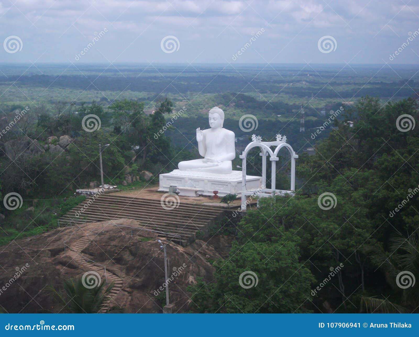 Nise Budhdha Stachu in Sri Lanka Stock Image - Image of stachu, morning ...