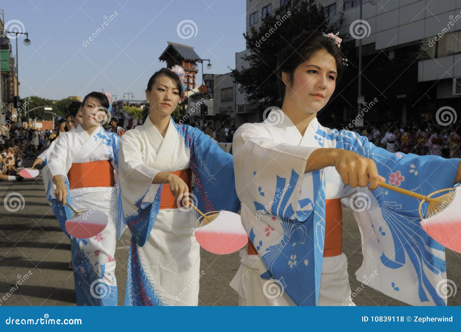 Nisei week participant editorial stock photo. Image of parade - 10839118