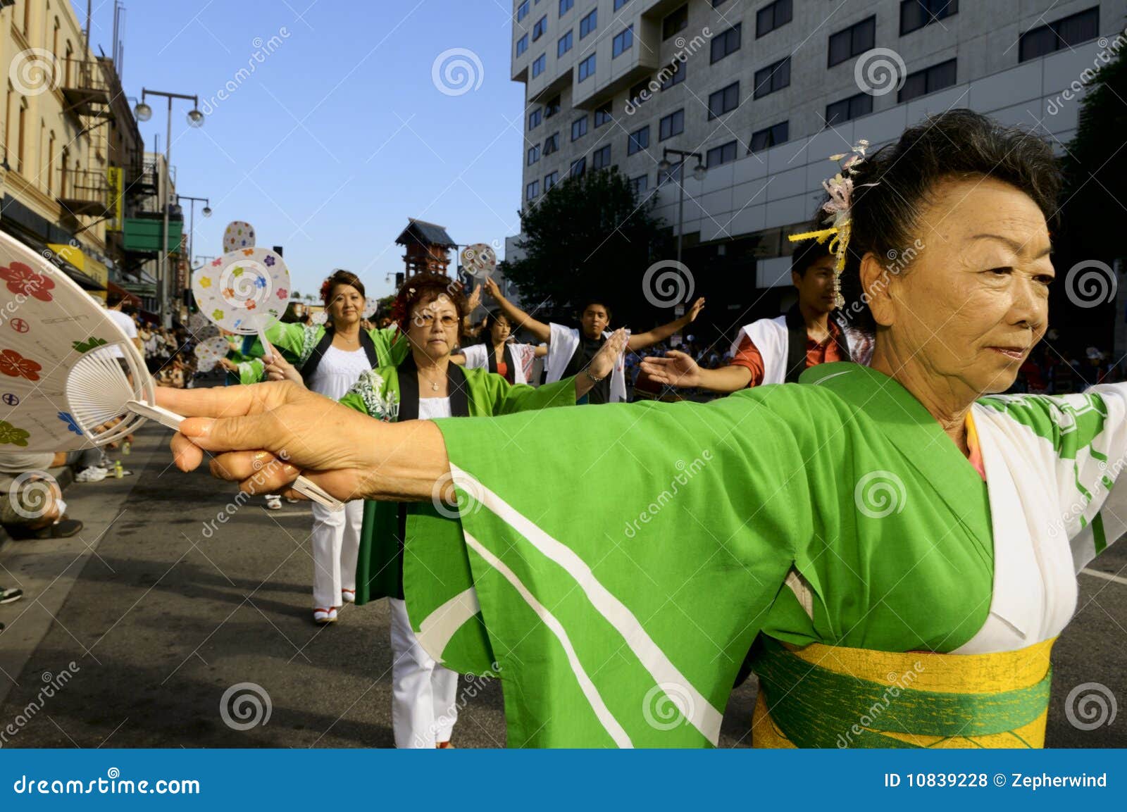 Nisei week participant editorial stock photo. Image of parade - 10839228