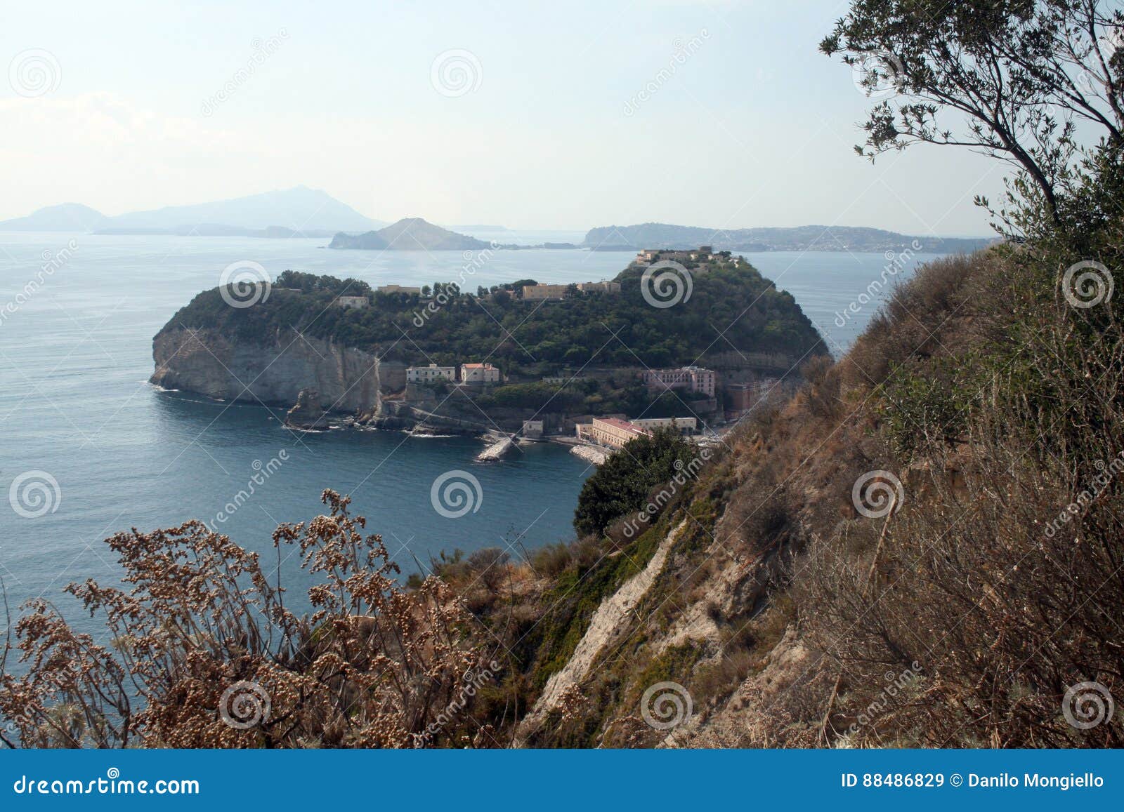 Nisida prison stock image. Image of nisida, italy, harbour - 88486829