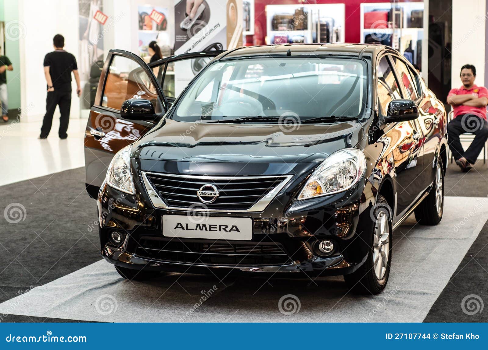 Nissan Almera editorial stock image. Image of affordable - 27107744