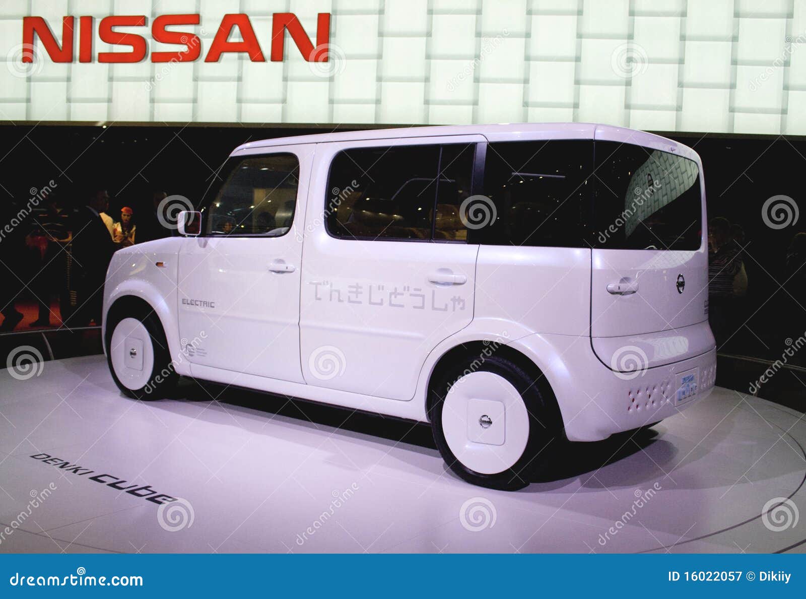 Nissan Denki Cube EV Electric Car Editorial Photography - Image of ...