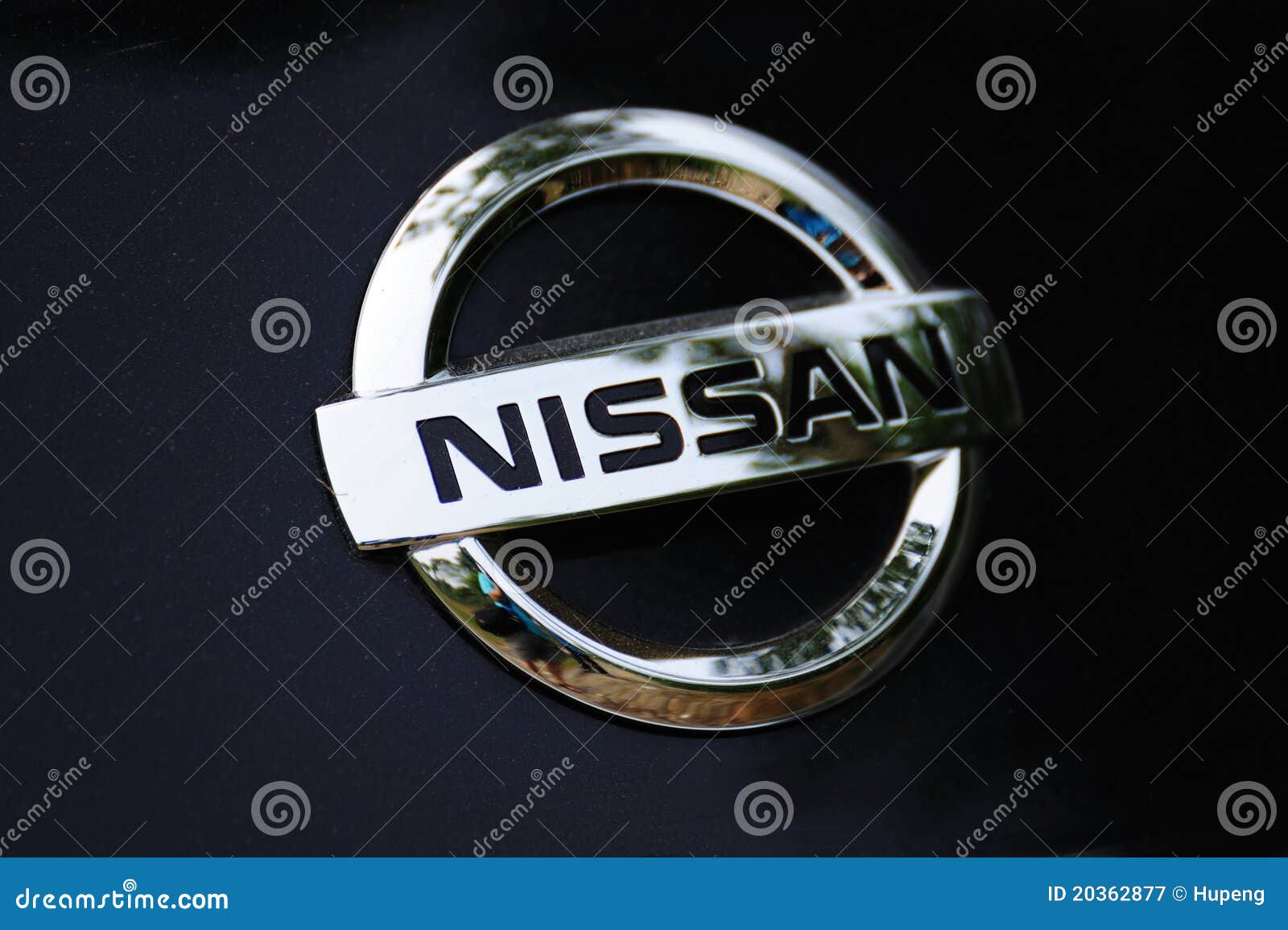 Nissan logo editorial photography. Image of manufacturer - 20362877