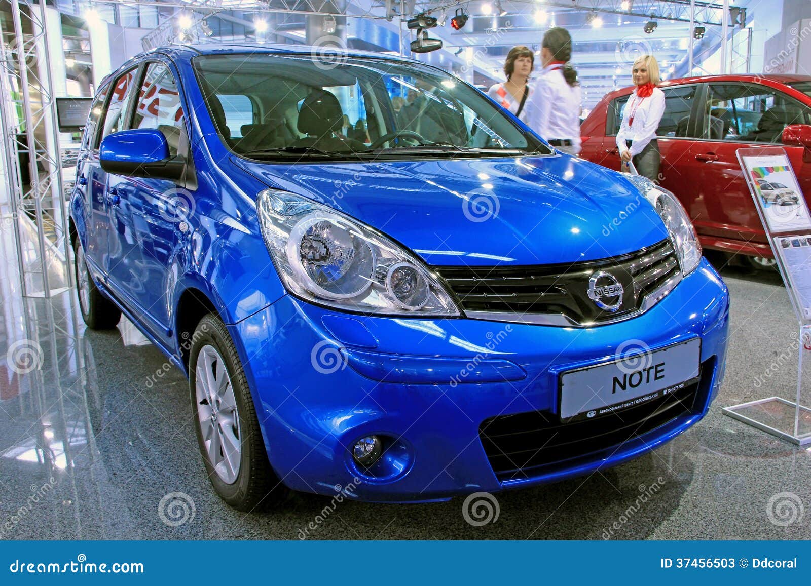 Nissan Note editorial stock photo. Image of automobile - 37456503