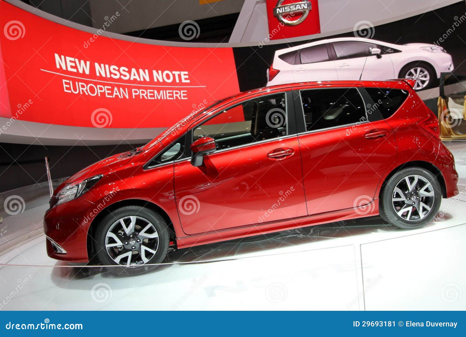 Nissan note car editorial photo. Image of automobile - 29693181